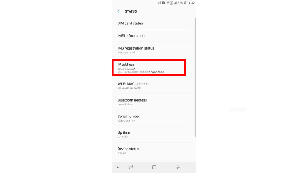 How to find IP address of your mobile? – New Gen Entertainments